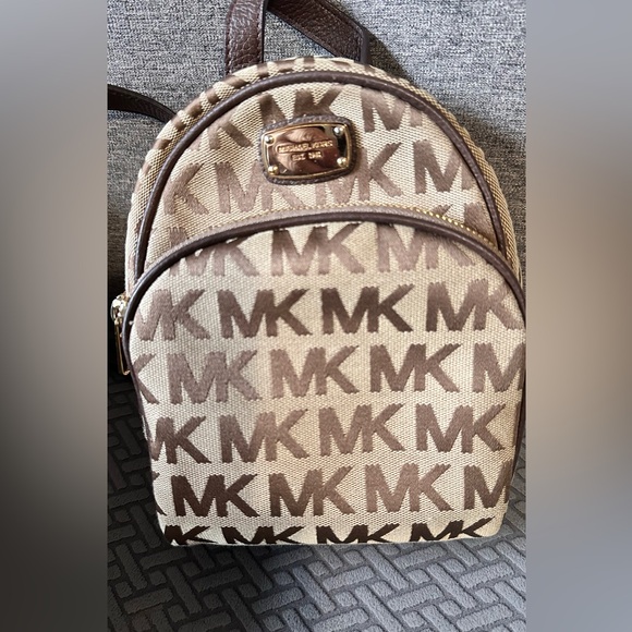 Michael Kors | Bags | Michael Kors Mini Logo Backpack | Poshmark